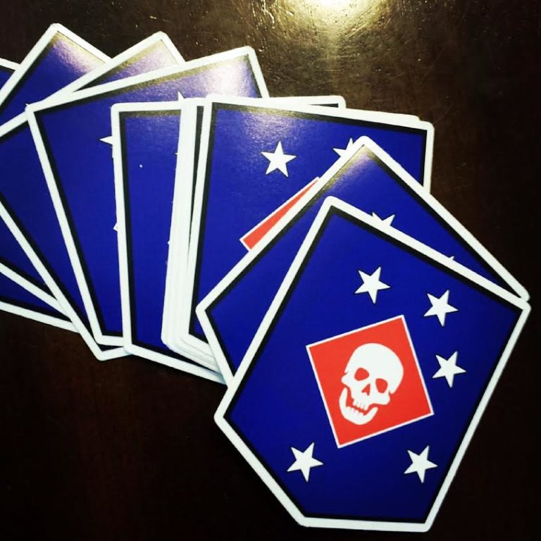 Marine Raiders Logo Sticker - Overwatch Designs