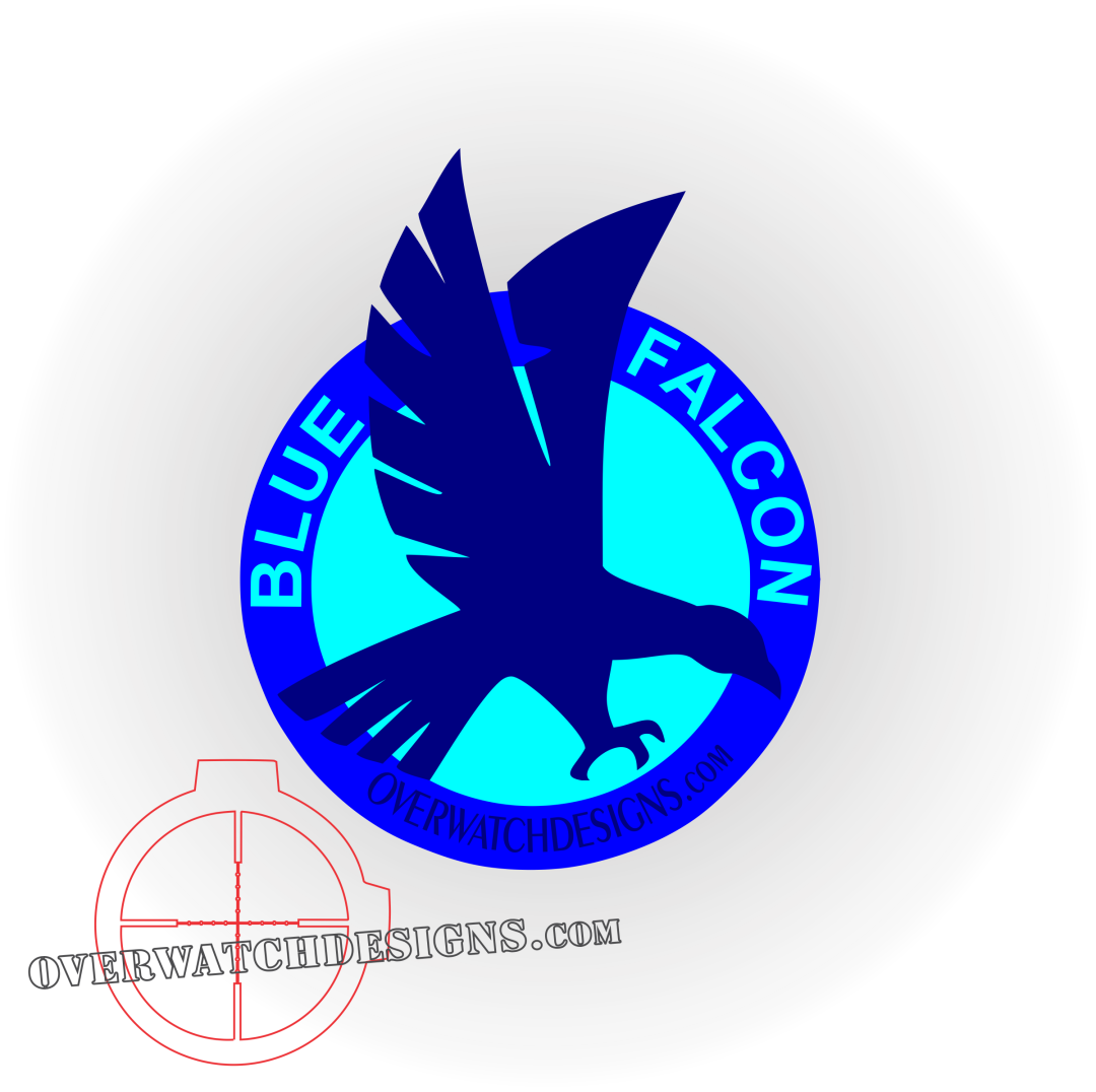 Blue Falcon Logo - Overwatch Designs