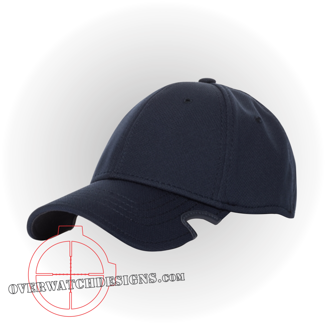 Navy Blue Notch Hat - Overwatch Designs